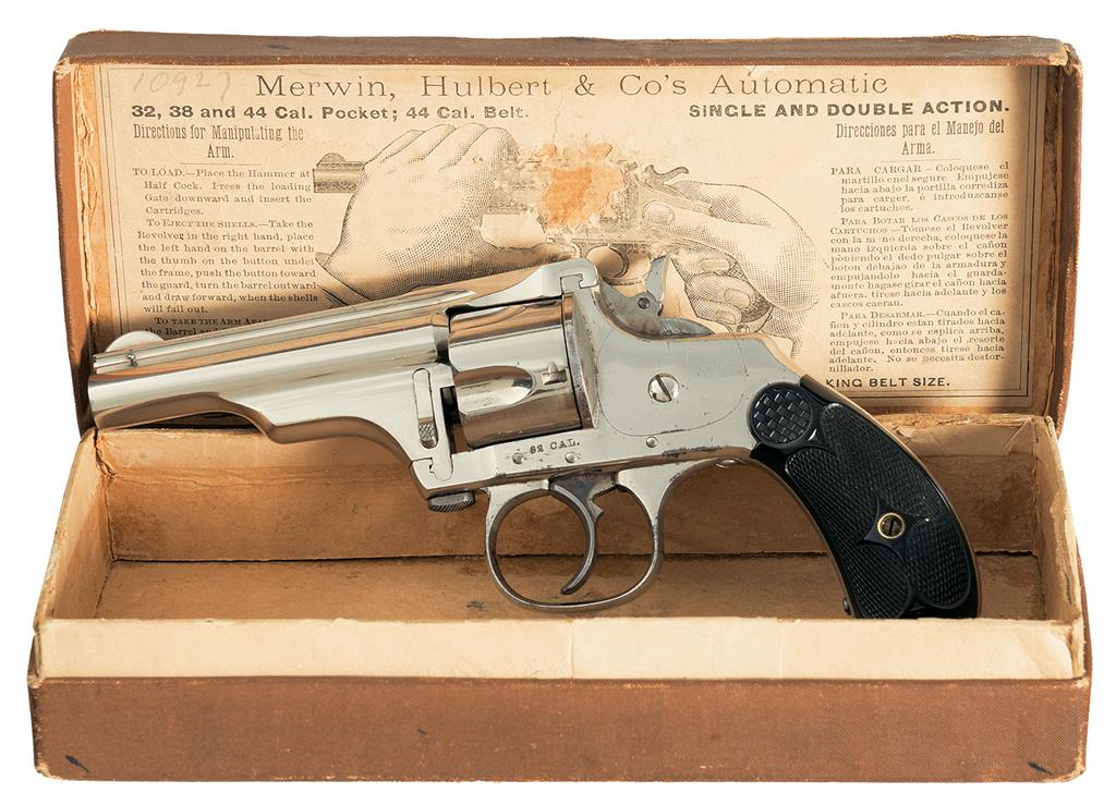 Merwin Hulbert & Co DA Pocket Revolver 32 Short | Rock Island Auction