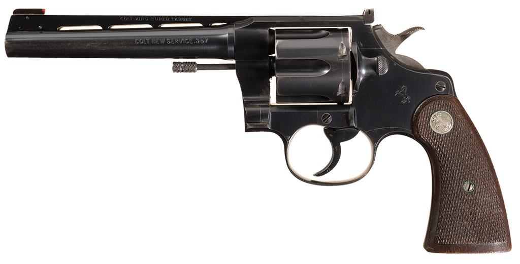 Colt New Service Revolver 357 magnum | Rock Island Auction