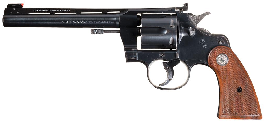 Colt Officers Model Target Revolver 22 LR | Rock Island Auction