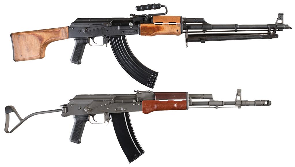Two European Military Style Semi-Automatic Rifles | Rock Island Auction