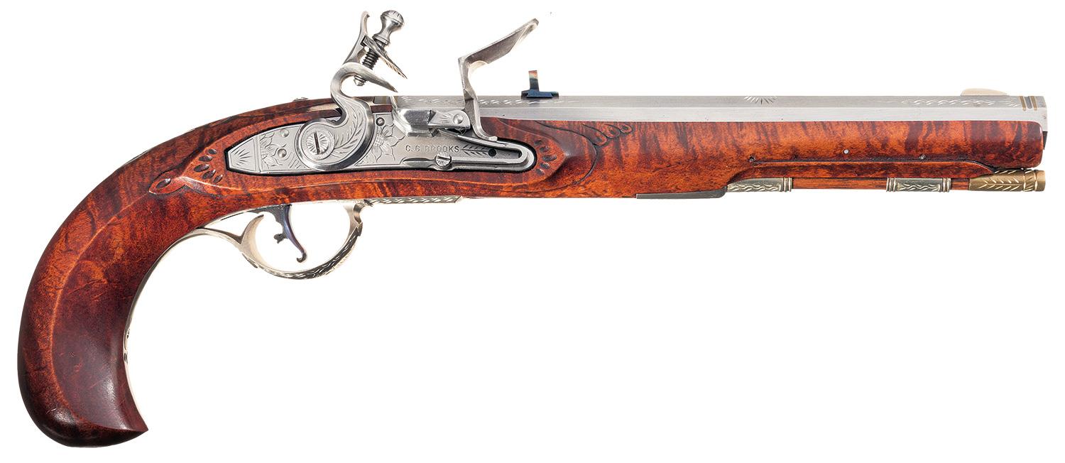 American Flintlock Pistol 44 | Rock Island Auction