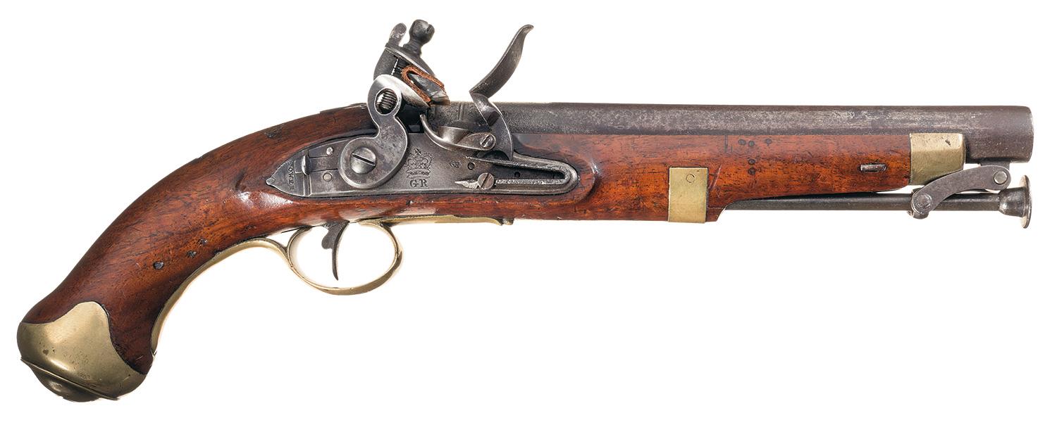 War of 1812 Era Tower New Land Pattern Flintlock Pistol | Rock Island ...