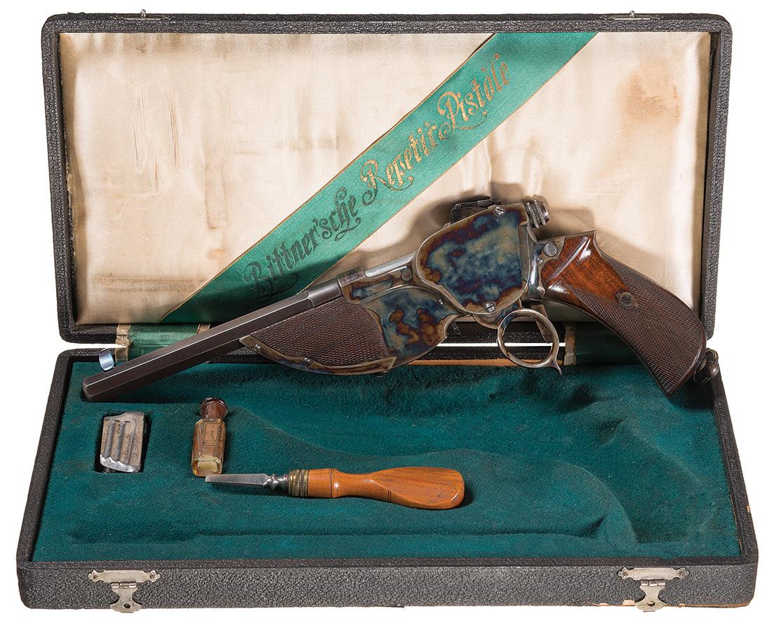 Bittner Gustav 1893 Pistol 7.7 mm | Rock Island Auction