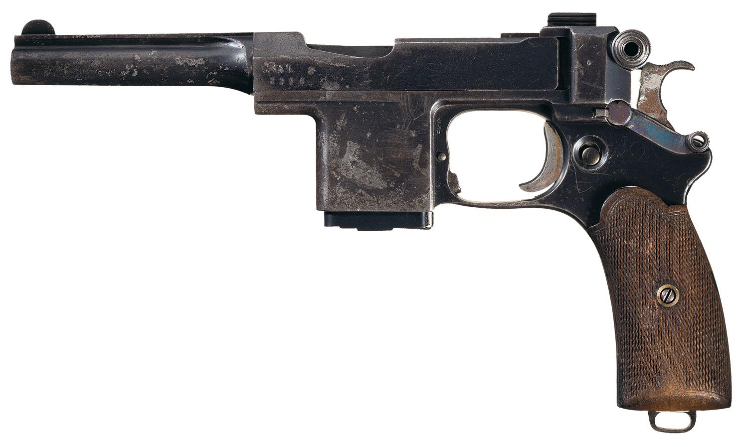 Bergmann Model 1903 Mars Semi-Automatic Pistol | Rock Island Auction