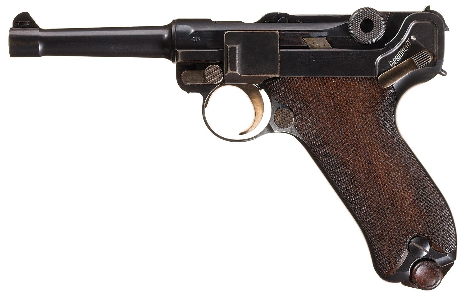 DWM Model 1908 Commercial Luger Semi-Automatic Pistol | Rock Island Auction