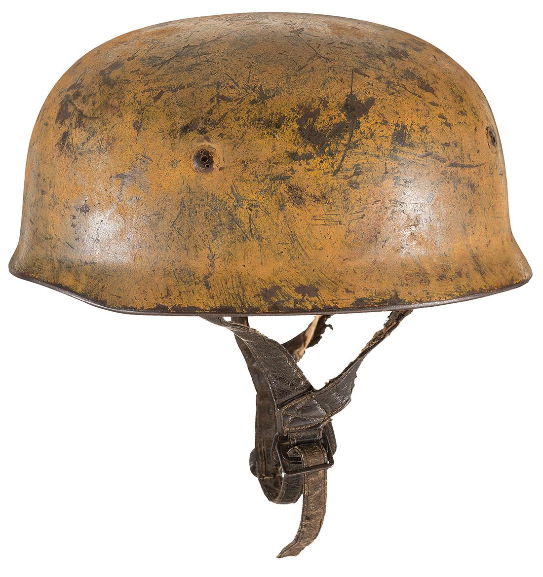 Early Nazi Fallschirmjaeger Helmet Featuring Africa 'Ramcke/Folg | Rock ...