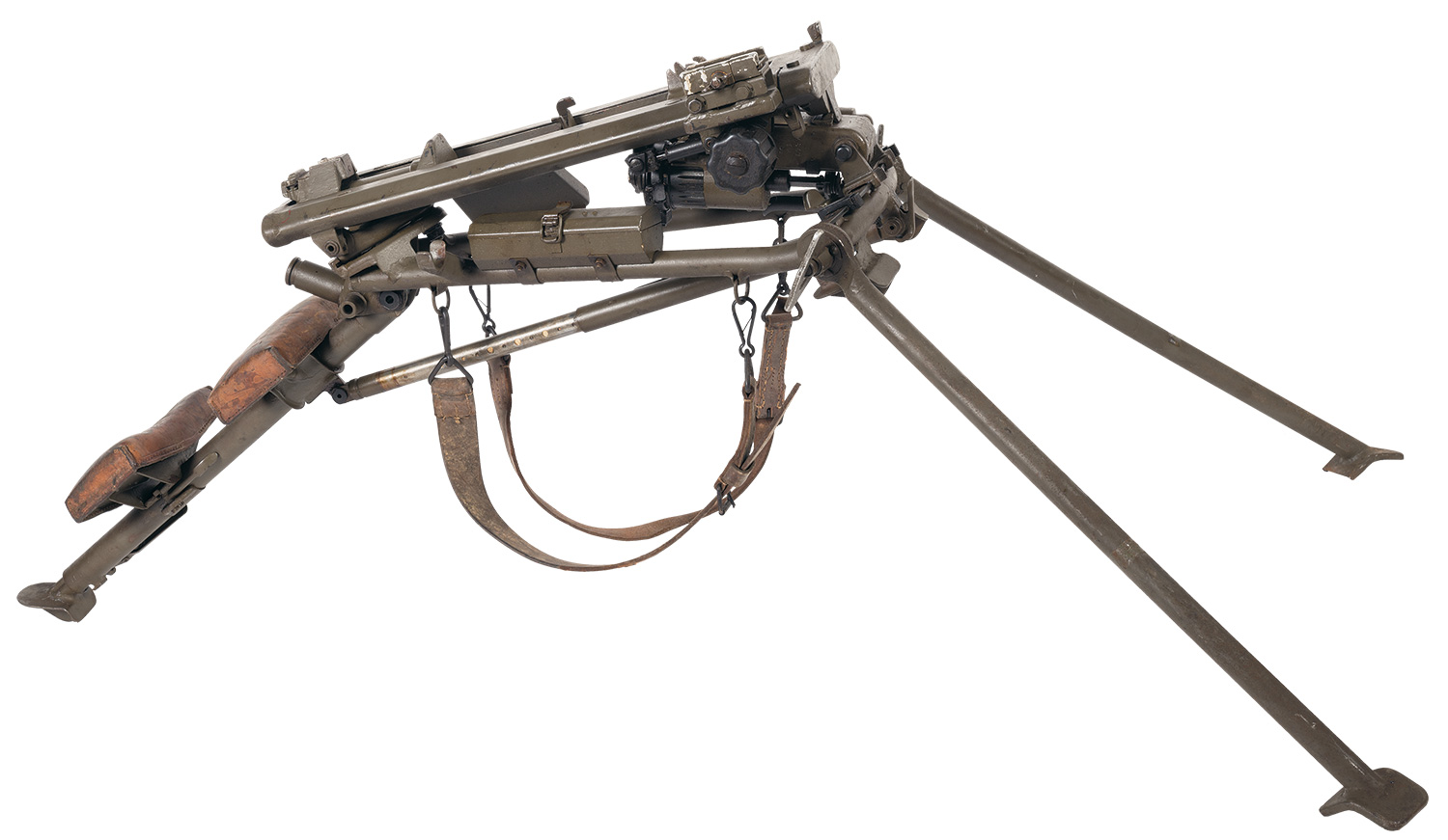 1942 Dated WWII 'fsu' Code Field Mount for a MG42 Machine Gun | Rock ...