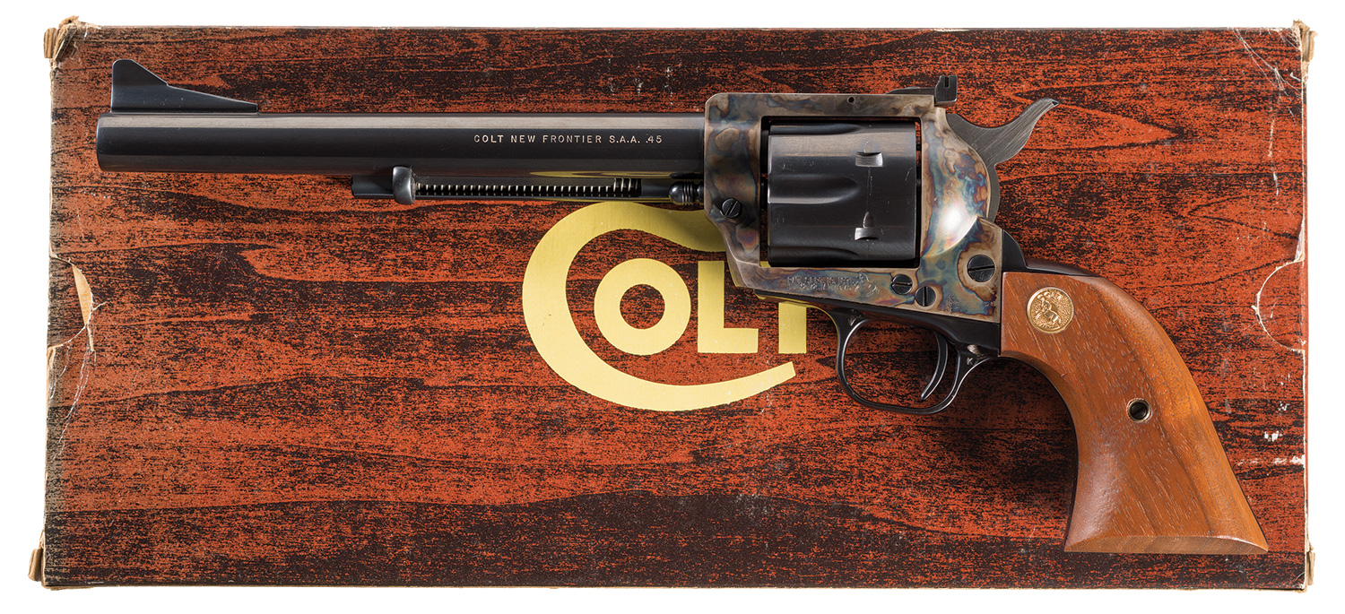 Colt New Frontier Single Action Army Revolver with Box | Rock Island ...