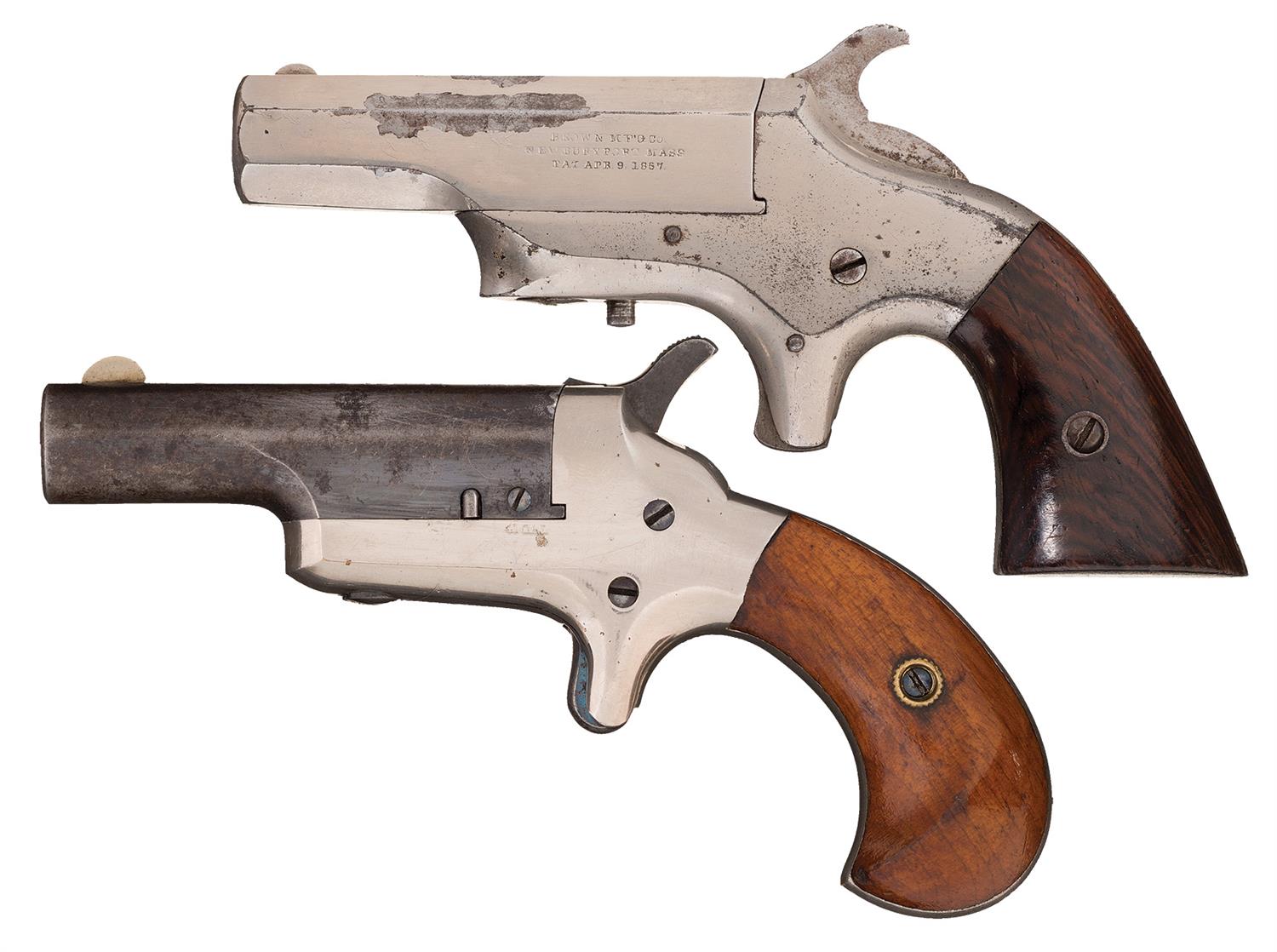 Two Single Shot Cartridge Derringers | Rock Island Auction