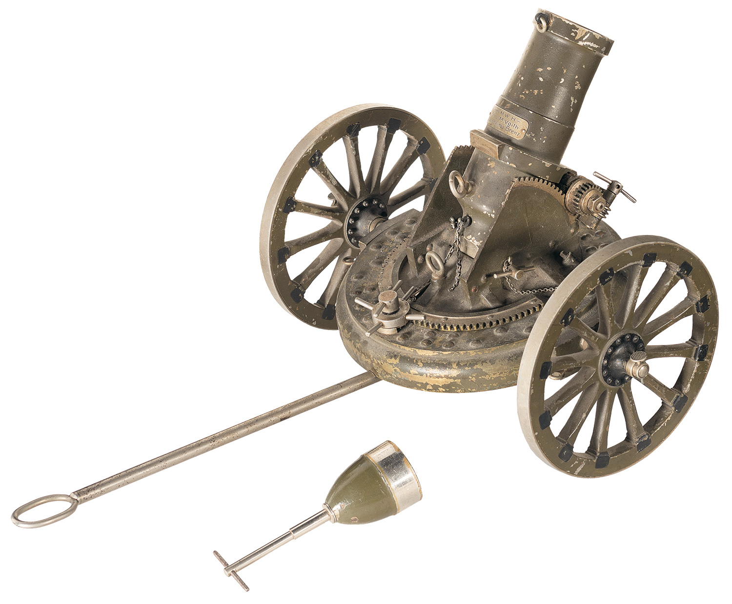 J.M. Voith Mortar Scale Model | Rock Island Auction