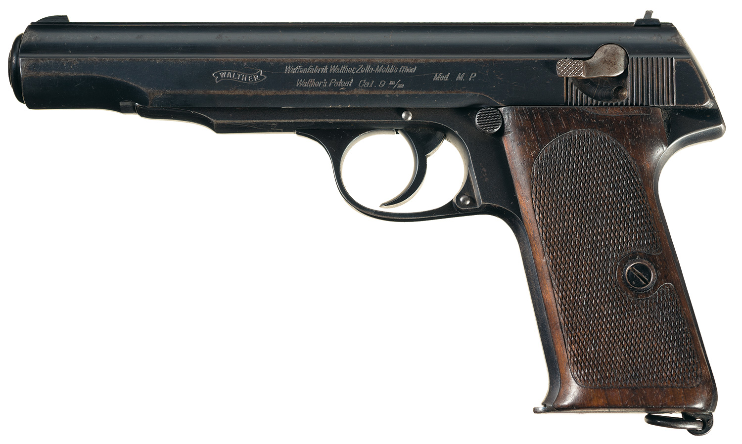 Walther Mp Pistol 9 mm Luger | Rock Island Auction