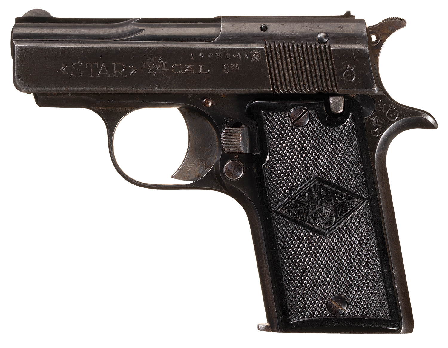 Documented Star Model CO Semi-Automatic Pistol with Holster | Rock ...
