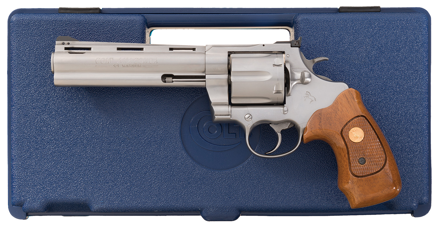 Colt Anaconda Double Action Revolver with Case | Rock Island Auction