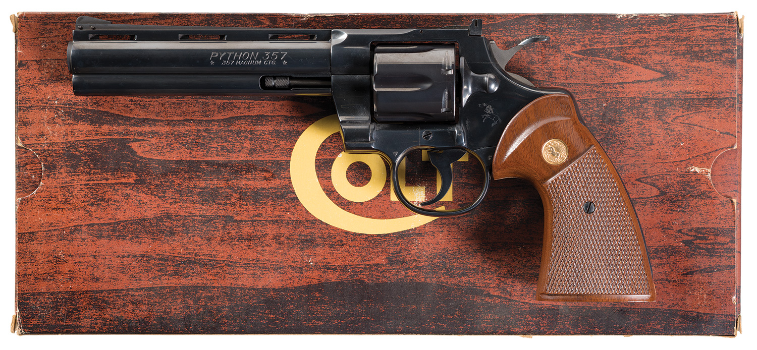 Colt Python Double Action Revolver with Box | Rock Island Auction