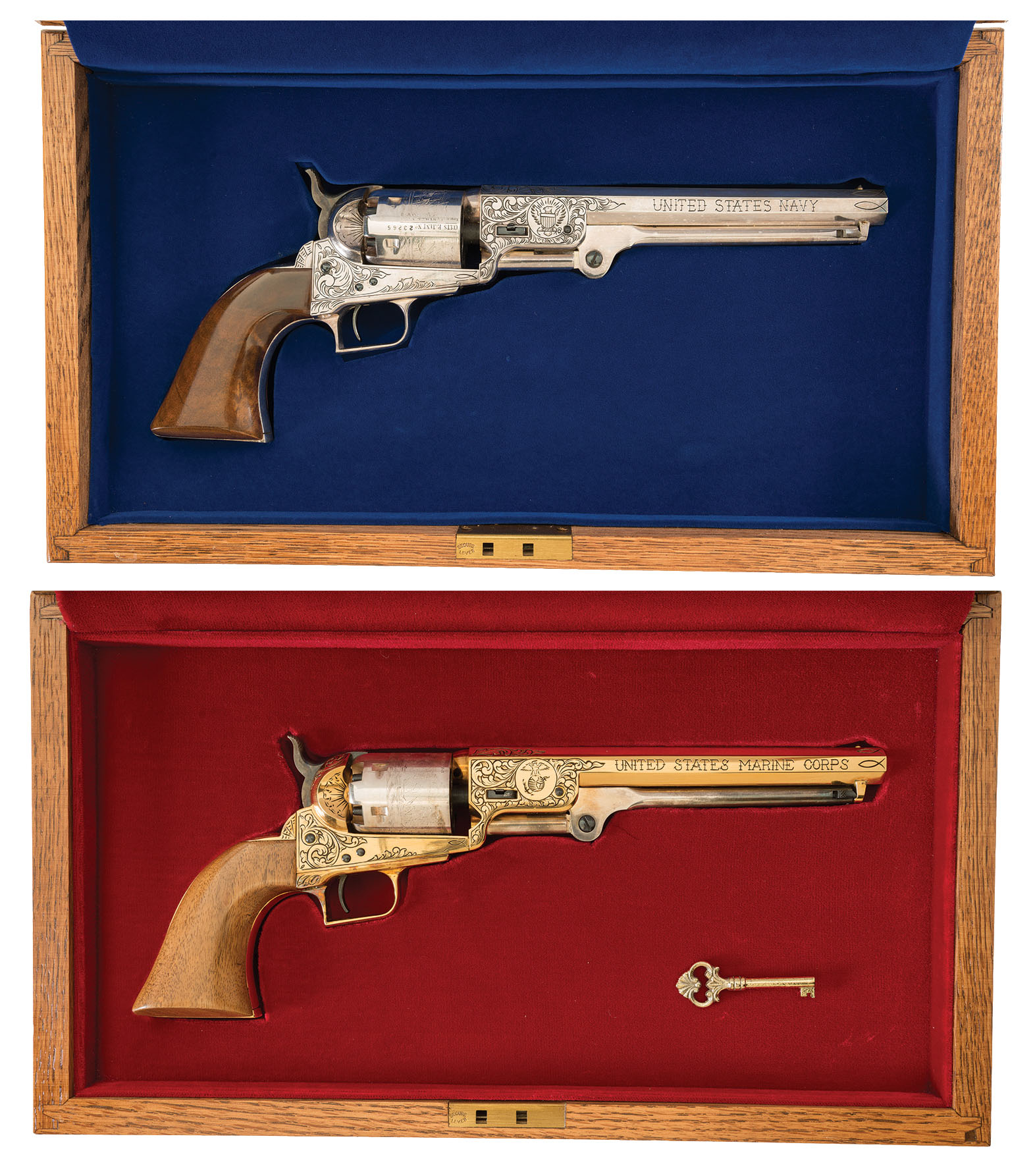 Two Commemorative Colt Percussion Revolvers w/ Cases | Rock Island Auction