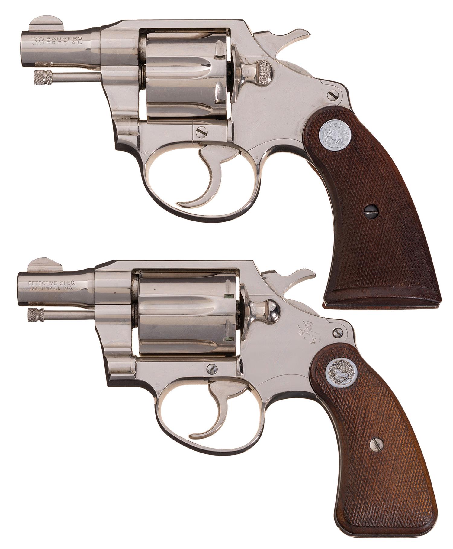 Two Colt DA Revolvers | Rock Island Auction