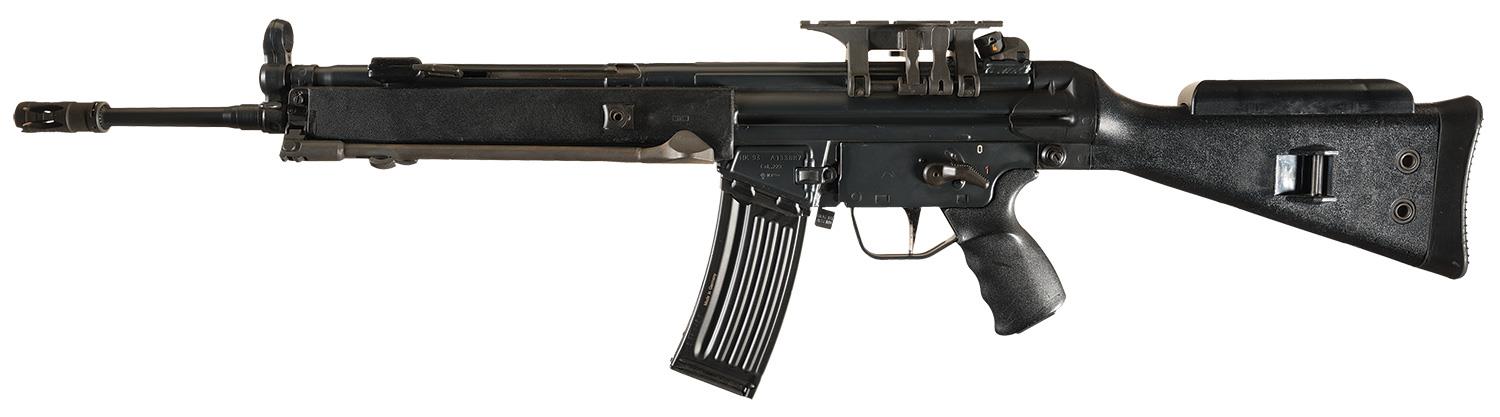 Desirable Pre-Ban Heckler & Koch Model 93 Semi-Automatic Rifle | Rock ...