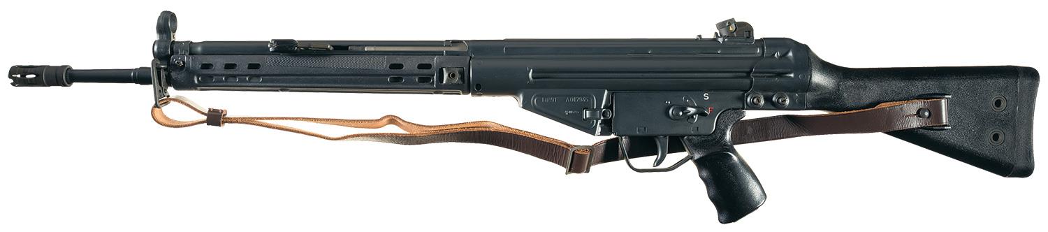 Desirable Pre-Ban Heckler & Koch HK91 Semi-Automatic Rifle | Rock ...