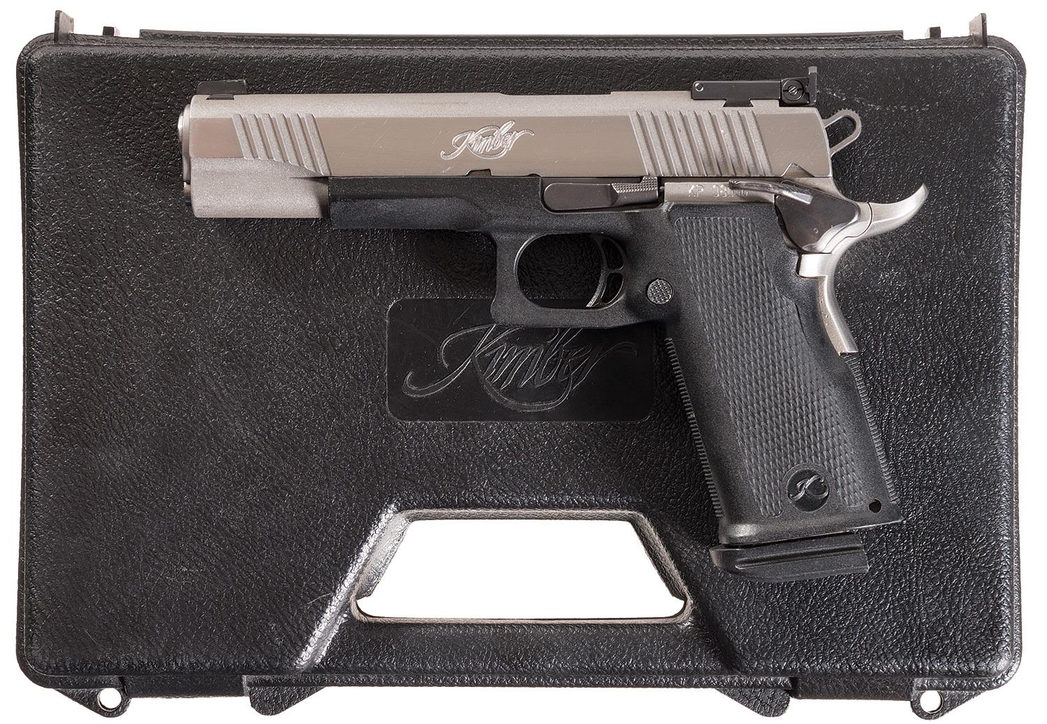 Kimber Mfg Inc Gold Match Pistol 45 ACP | Rock Island Auction