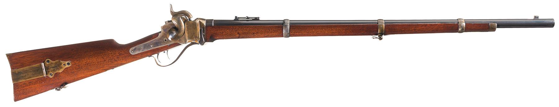 Civil War Berdan Sharpshooter Range Sharps Model 1859 Percussion | Rock ...