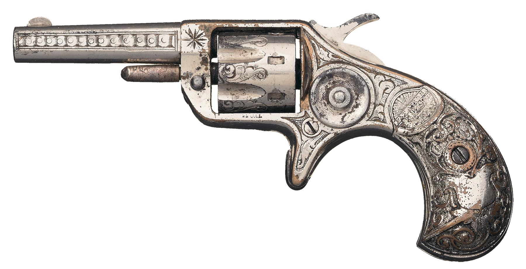 Colt New Line 22 Revolver with DeGress Grips | Rock Island Auction