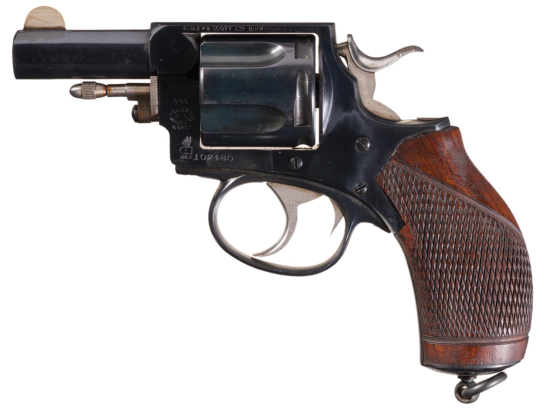 Webley & Scott New Model 1883 R.I.C. Double Action Revolver | Rock ...