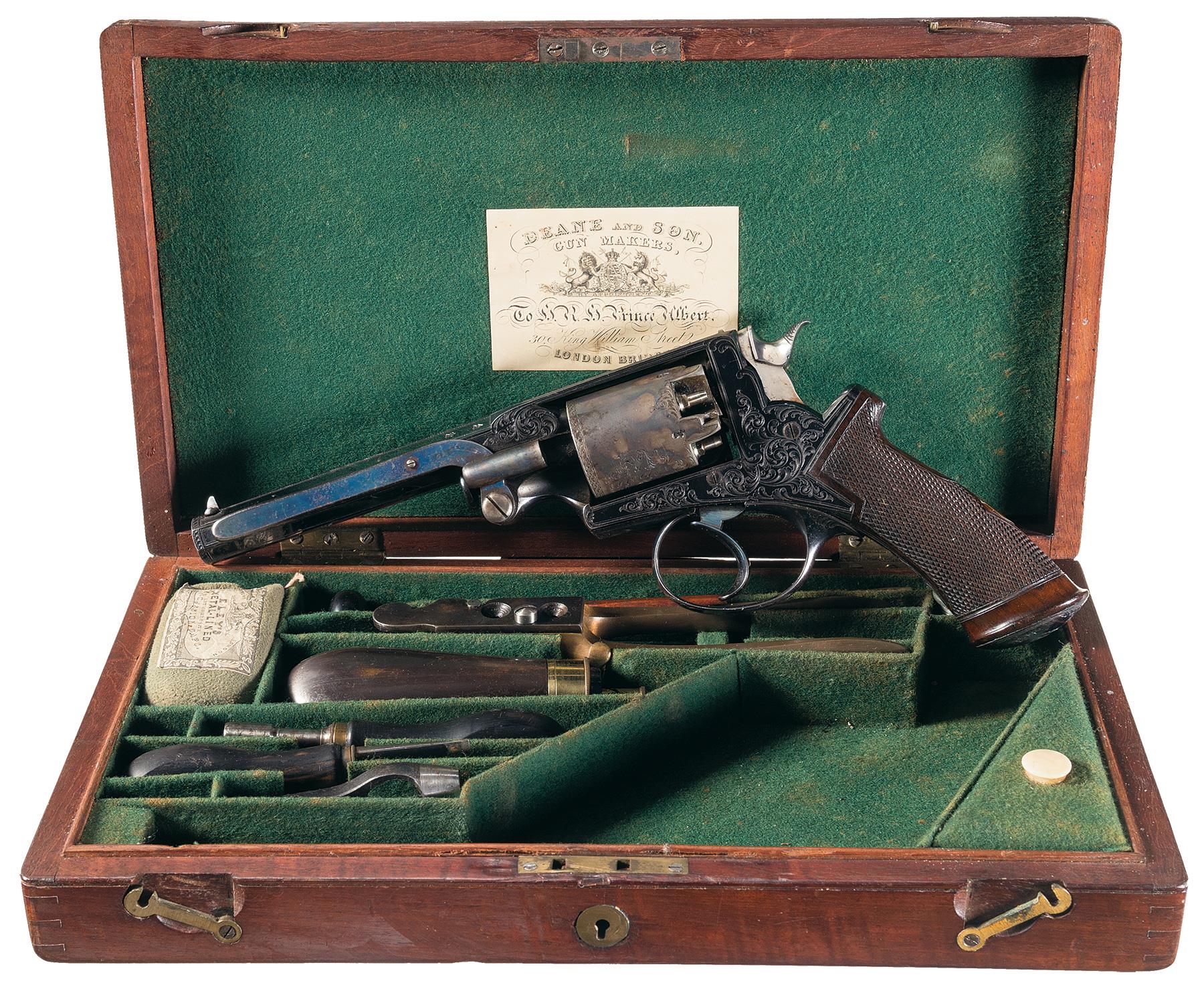 Adams Patent - Percussion Revolver | Rock Island Auction