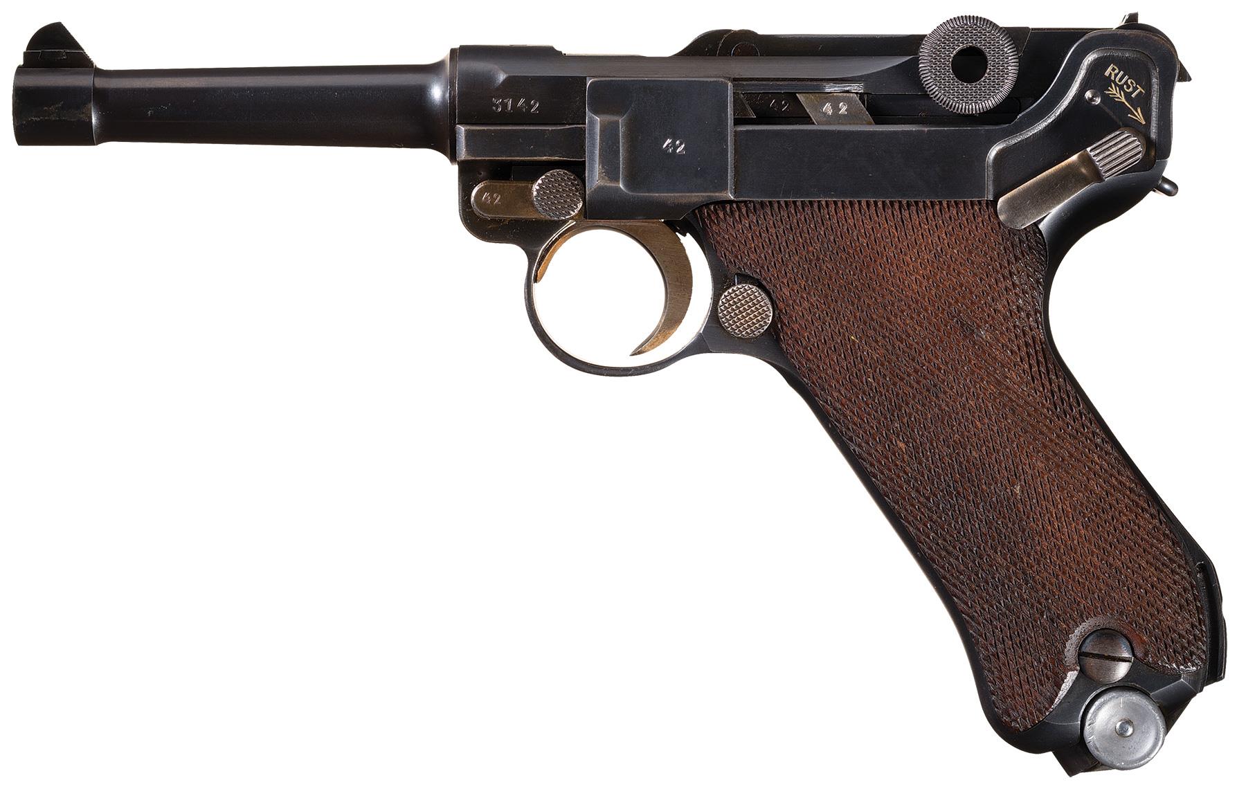 Mauser Luger 1940 Dutch Pistol | Rock Island Auction