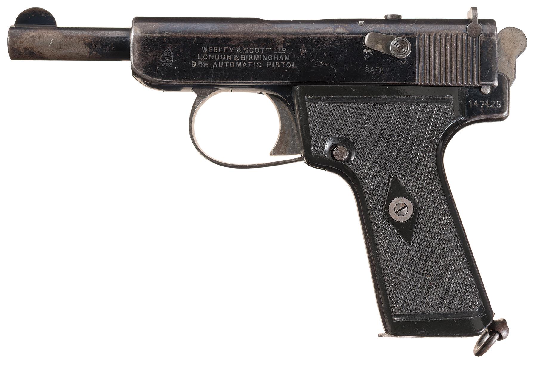 Webley Model 1922 Semi-Automatic Pistol | Rock Island Auction