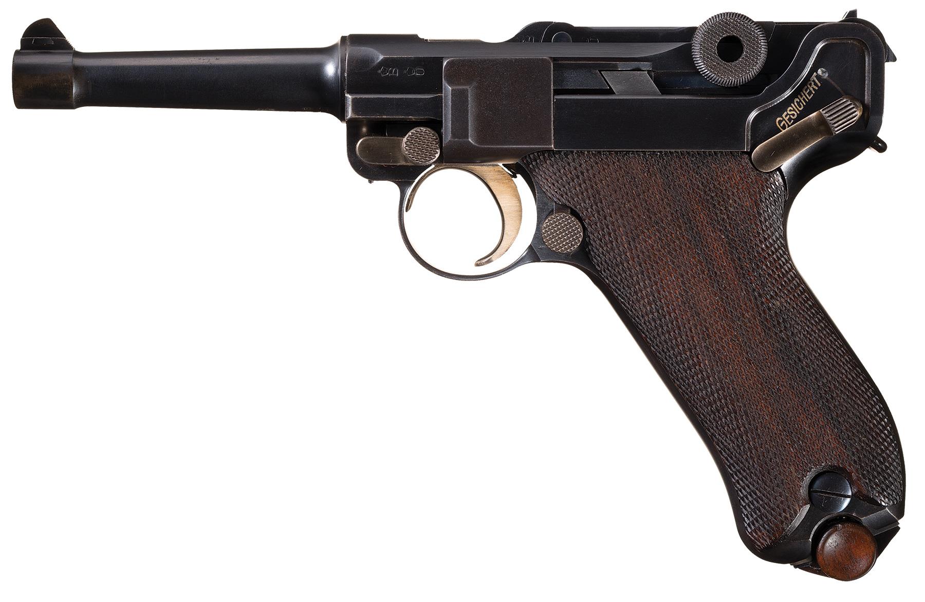 DWM Model 1908 Luger Semi-Automatic Pistol | Rock Island Auction