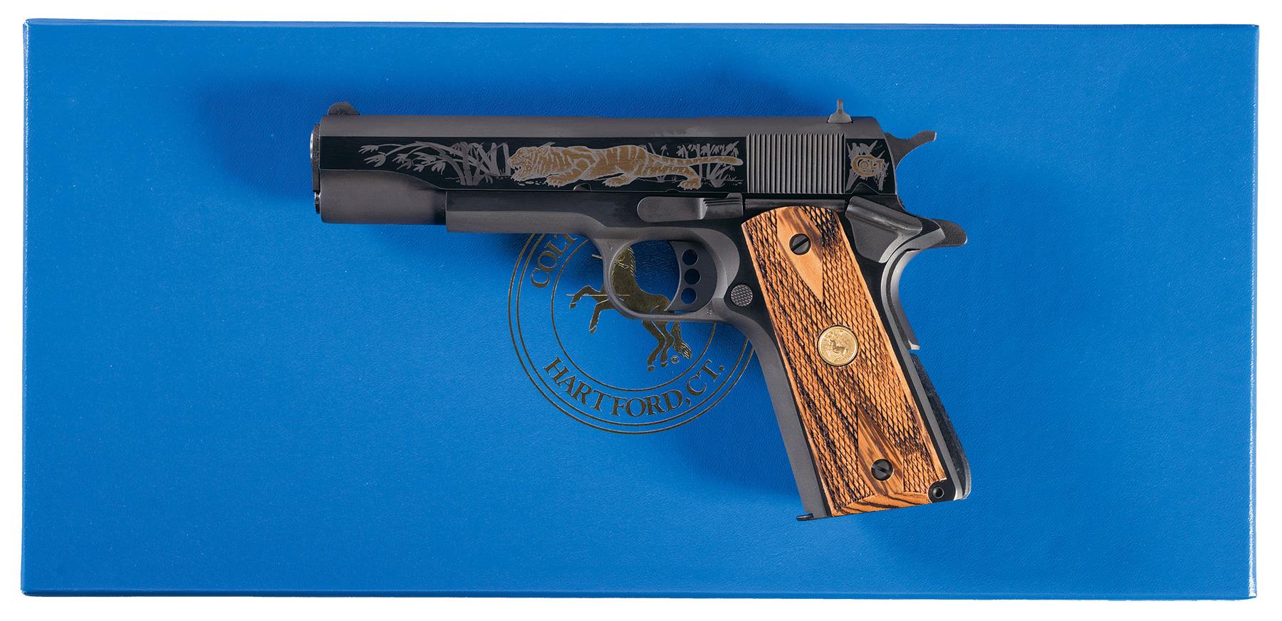 Colt Model 1991A1 'Tiger' Semi-Automatic Pistol with Box | Rock Island ...