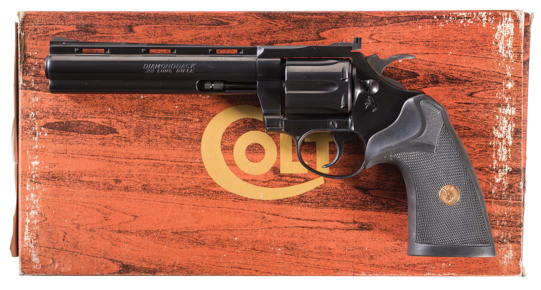 Colt Diamondback Double Action Revolver with Box | Rock Island Auction