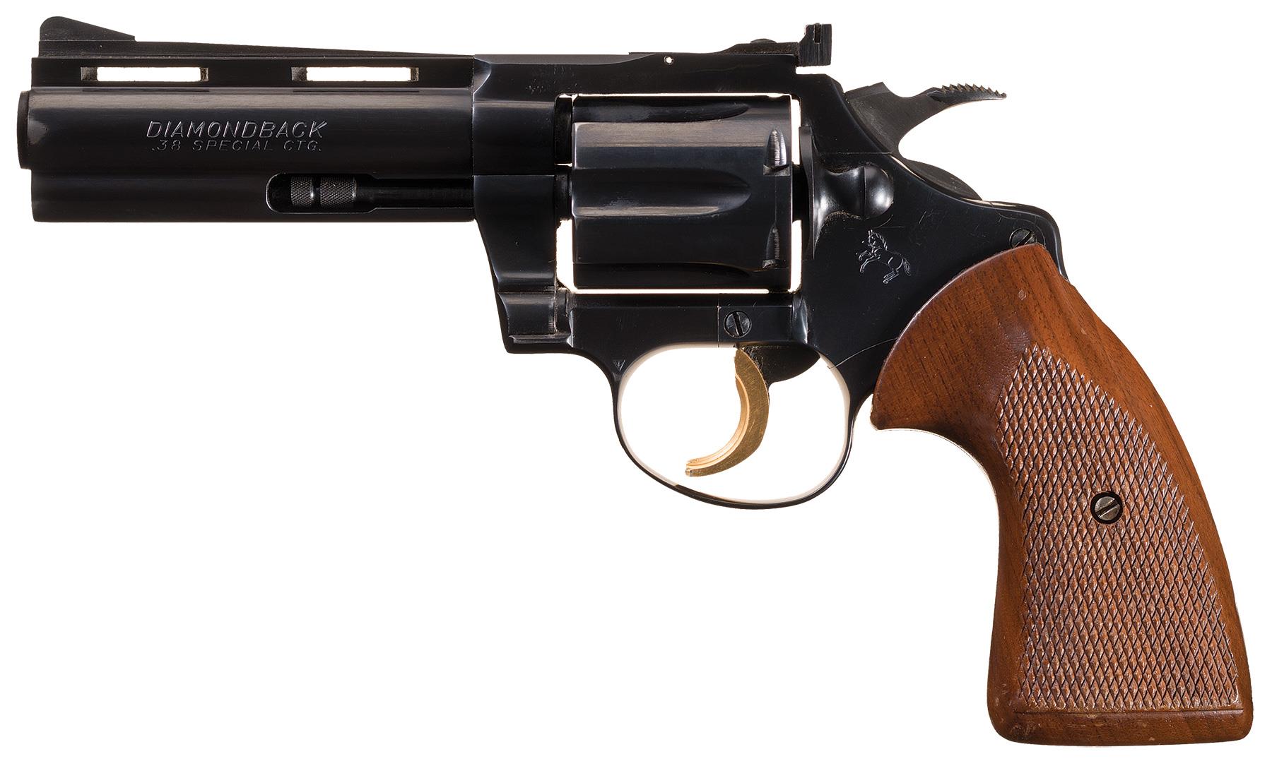 Colt Diamondback Double Action Revolver with Box | Rock Island Auction