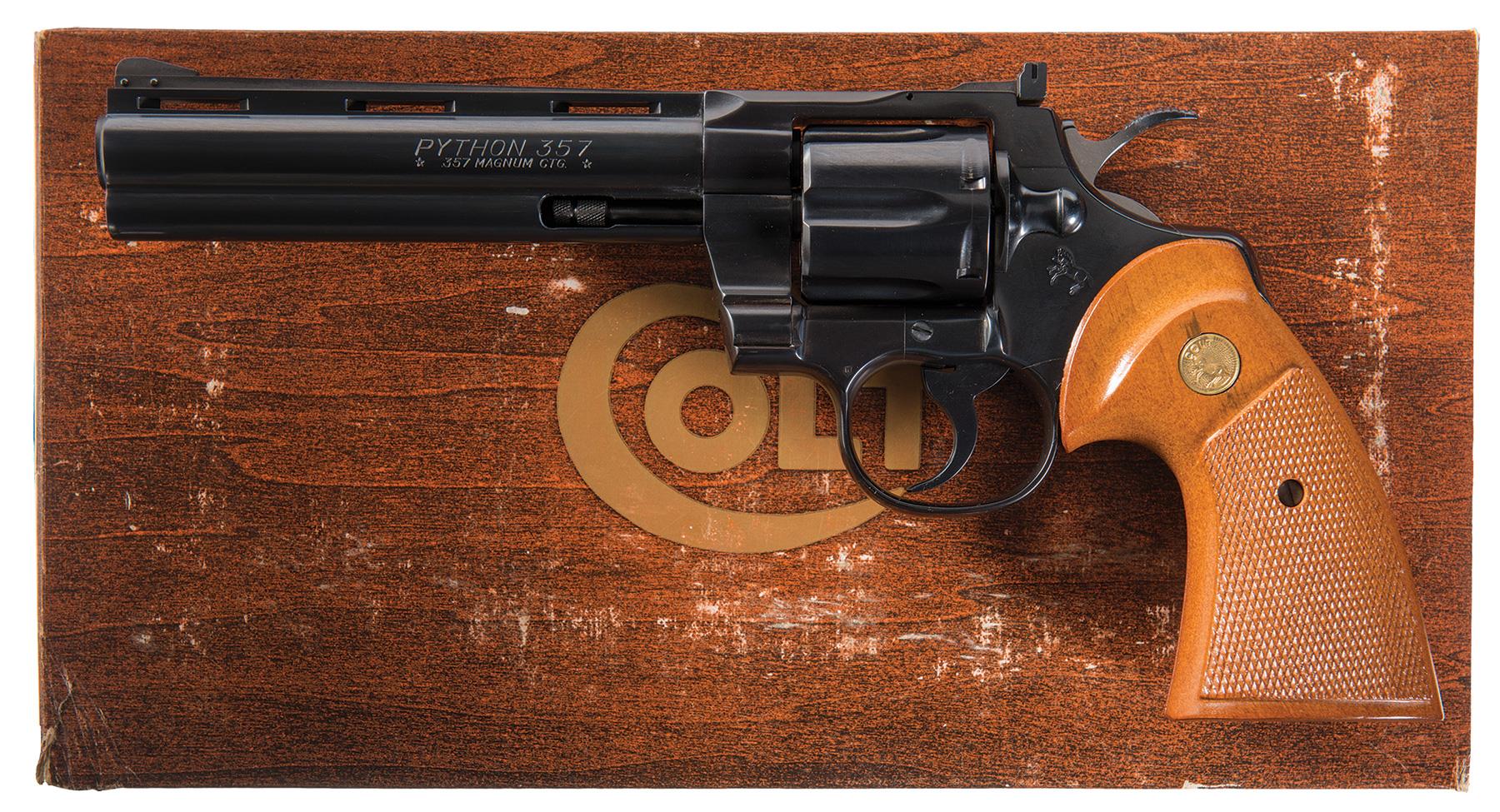 Colt Python Double Action Revolver with Box | Rock Island Auction