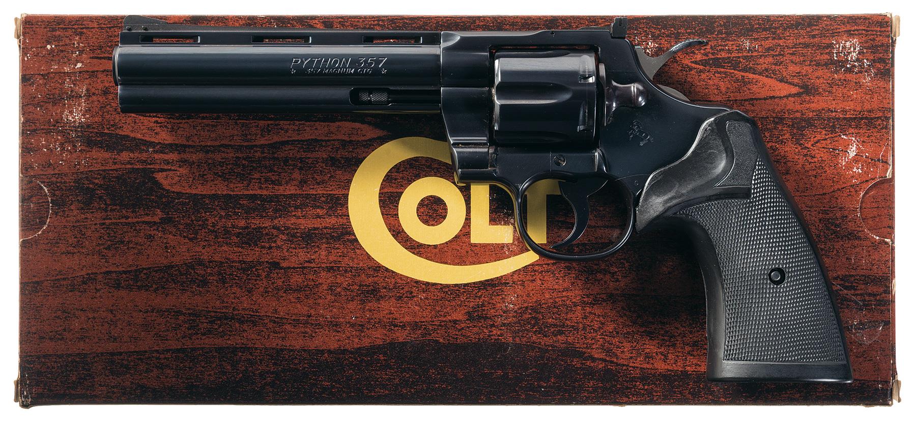 Colt Python Double Action Revolver with Box | Rock Island Auction