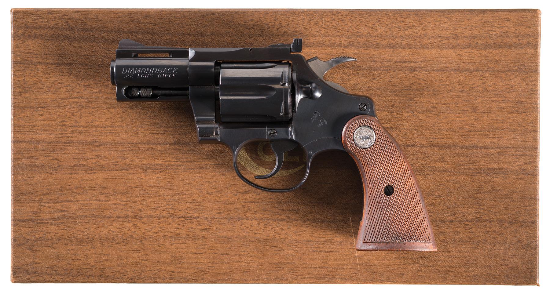 Colt Diamondback Double Action Revolver with Box | Rock Island Auction