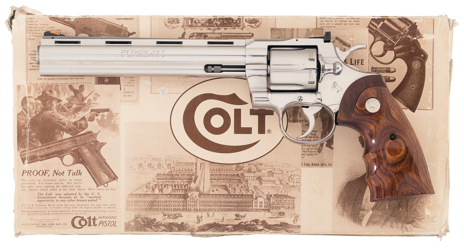 Colt Python Double Action Revolver with Box | Rock Island Auction