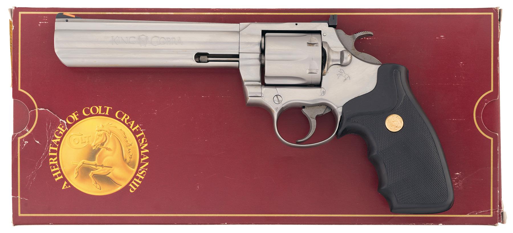 Colt King Cobra 357 Double Action Revolver with Box | Rock Island Auction