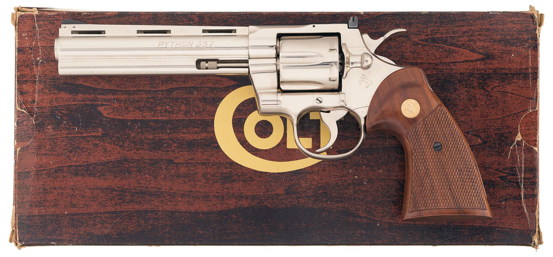 Colt Python Double Action Revolver with Box | Rock Island Auction