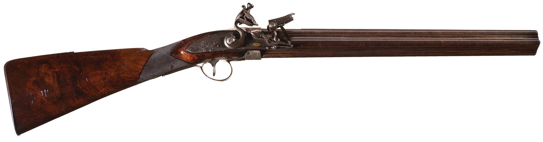 Unique Henry Nock Revolving Flintlock Carbine | Rock Island Auction