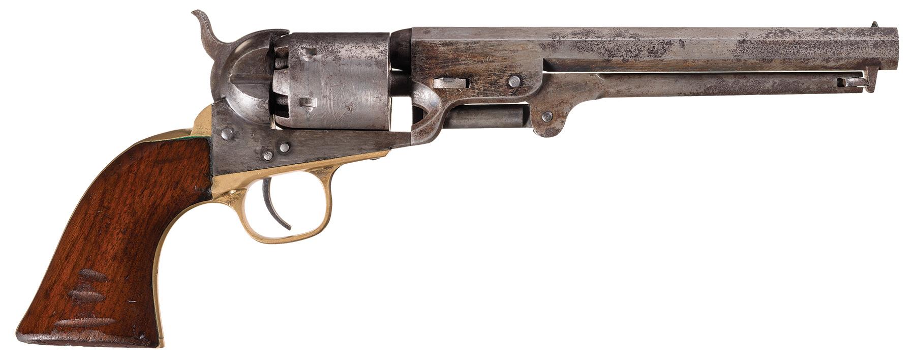 Civil War Era Colt Model 1851 Navy Percussion Revolver | Rock Island ...