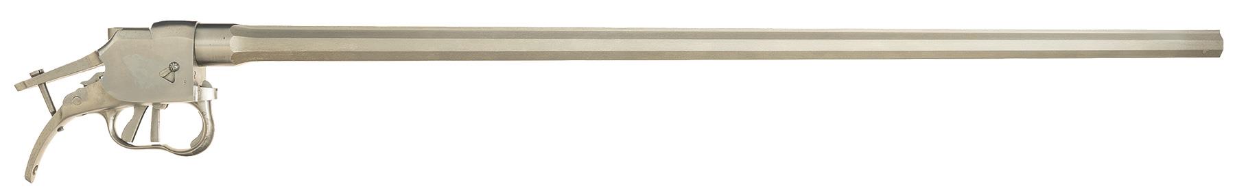 'in the White' Austrian Heeren System Single Shot Rifle | Rock Island ...