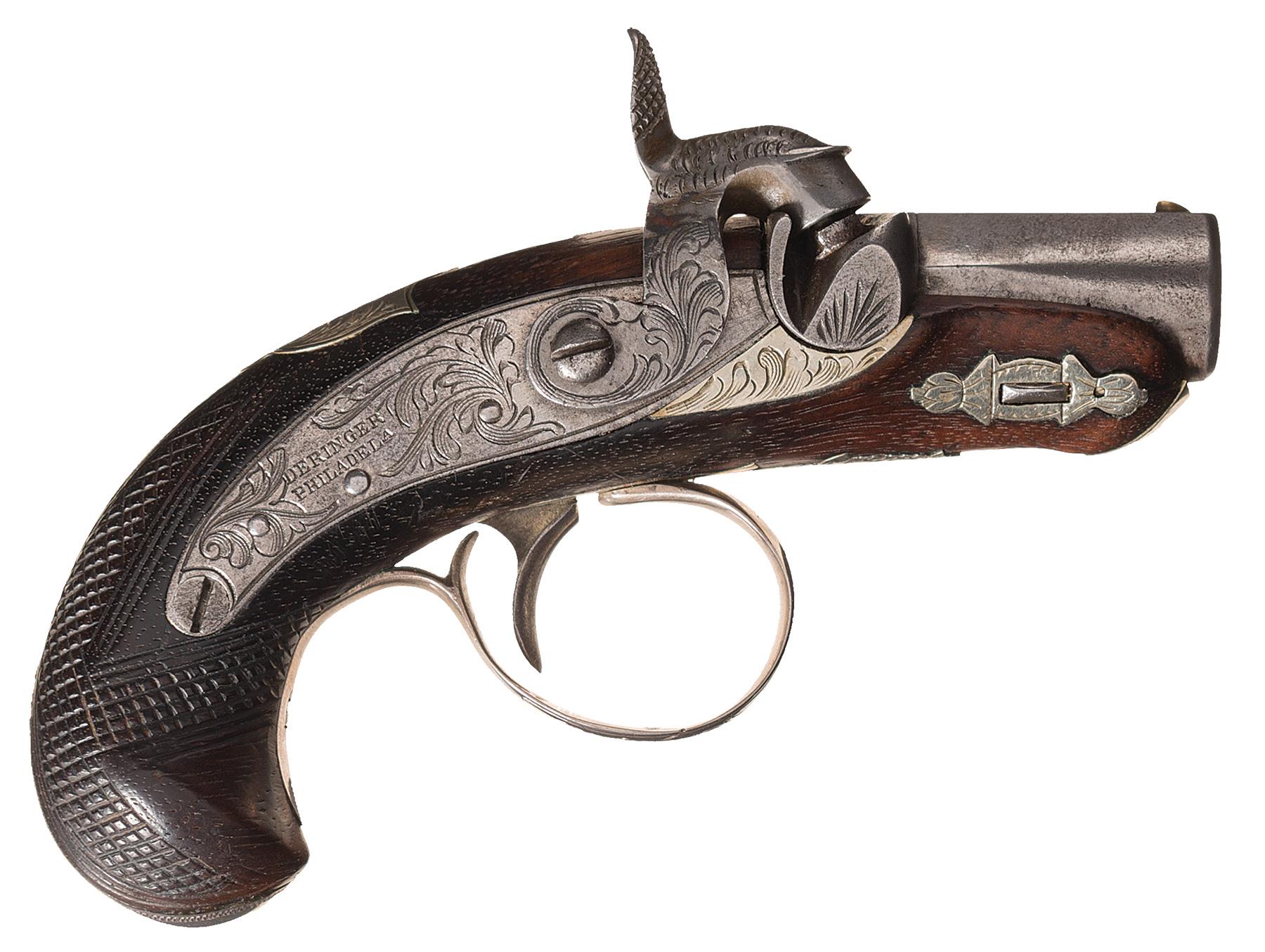Deringer Percussion Pocket Pistol | Rock Island Auction