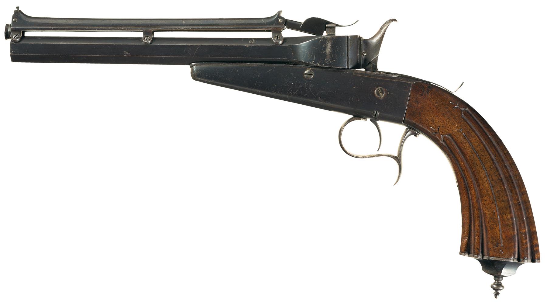 Colette Style Gravity Feed Magazine Pistol | Rock Island Auction