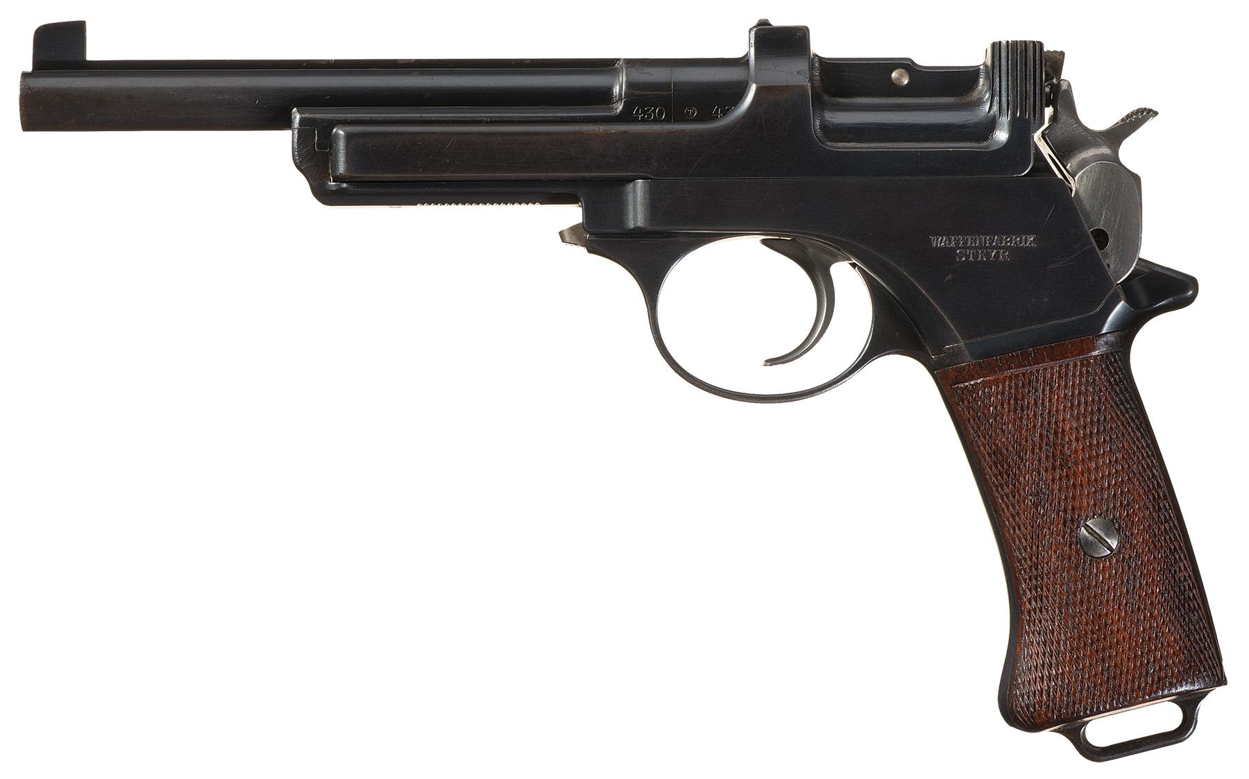 Early Production Mannlicher Model 1901 Semi-Automatic | Rock Island Auction