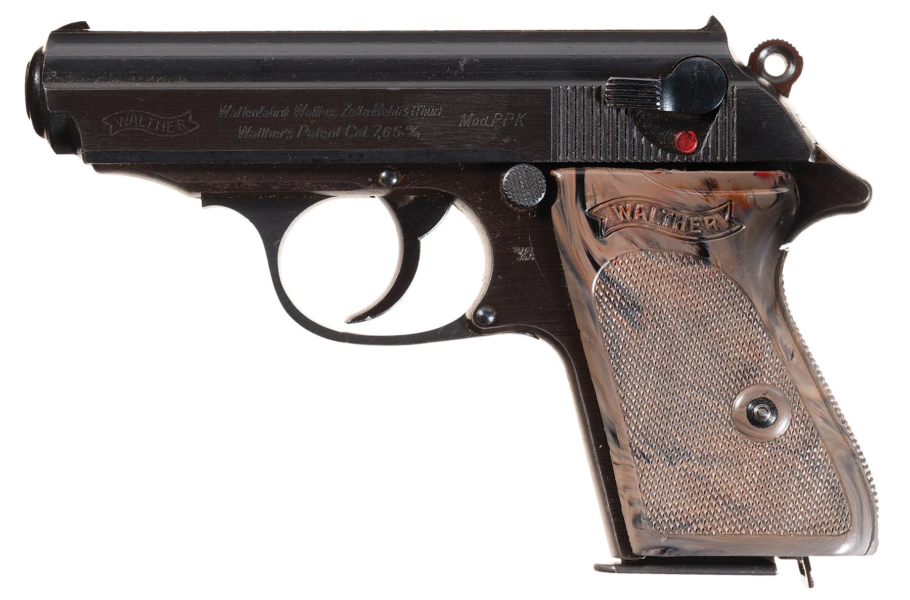 Nazi Police Walther PPK Pistol, 'Eagle/C' Marked, Excellent