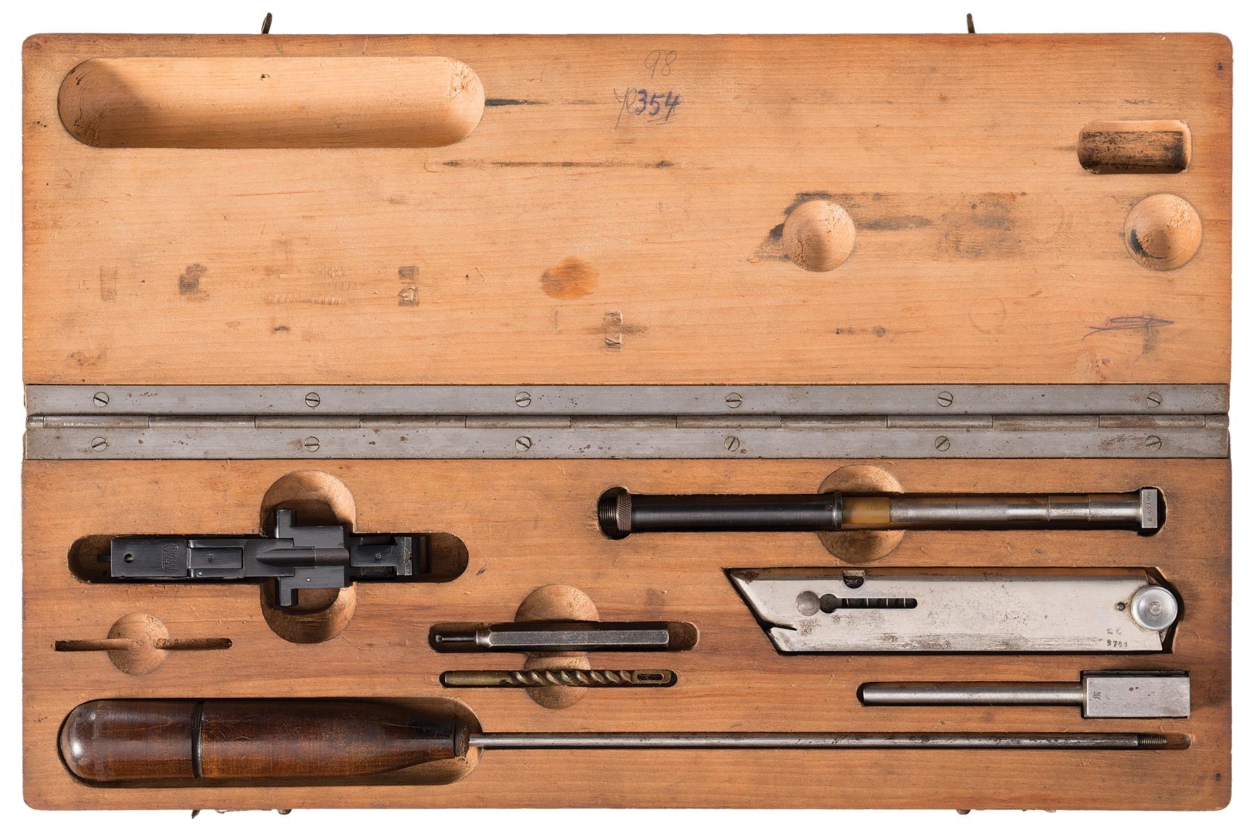 Cased Erma Luger 22 LR Conversion Kit | Rock Island Auction