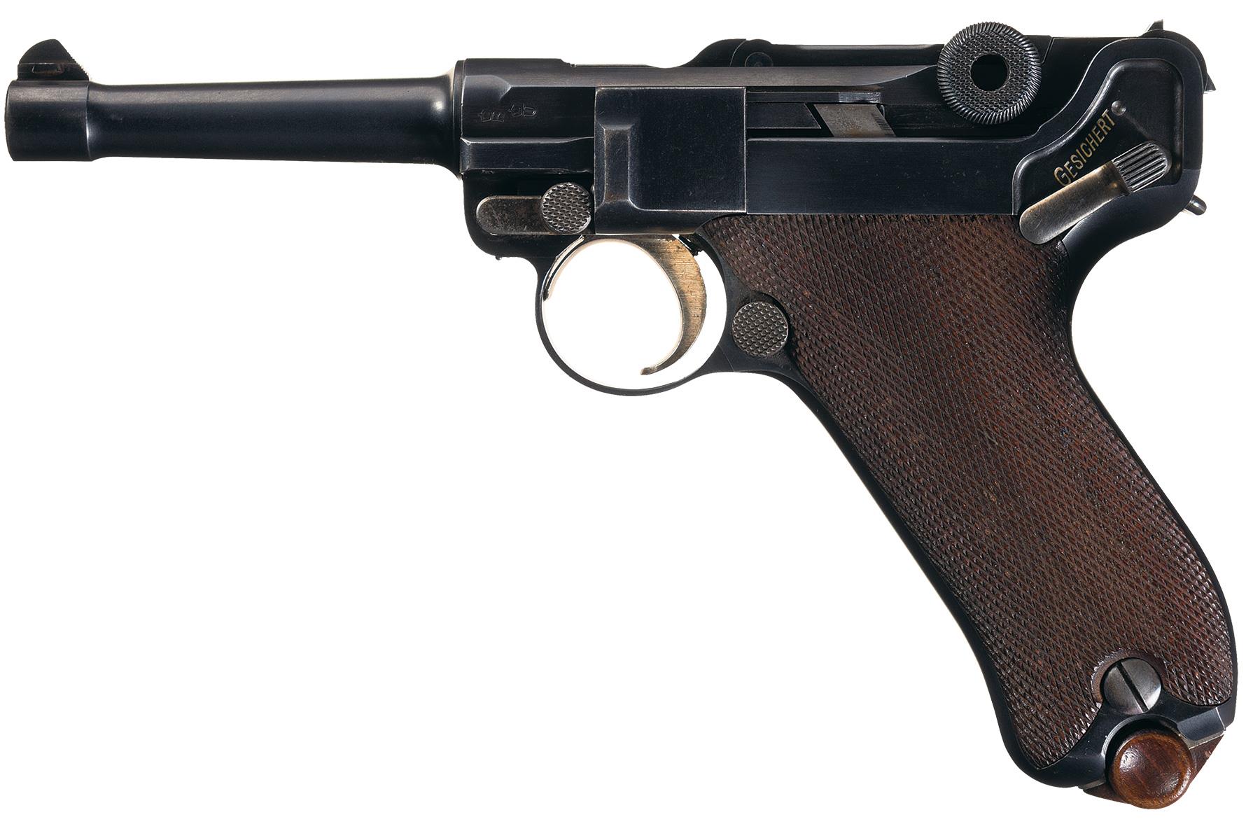 DWM Model 1908 Pistol Commercial Luger Semi-Automatic | Rock Island Auction
