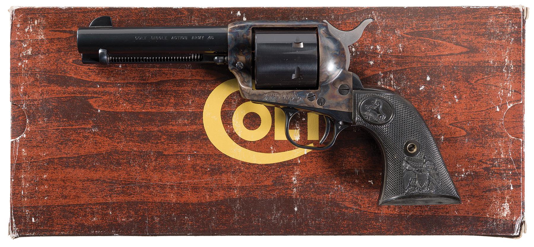 Colt - Single Action Army Unfluted Cylinder and Box | Rock Island Auction