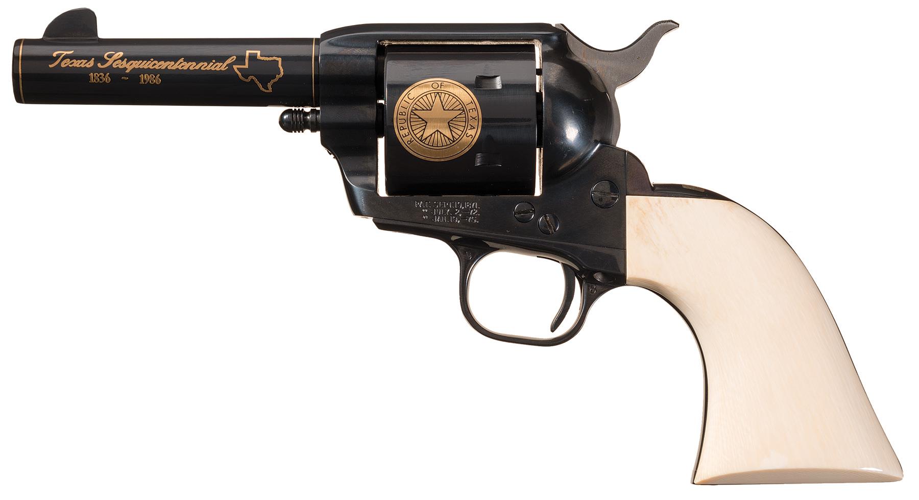 Texas Sesquicentennial Colt Single Action Army Revolver | Rock Island ...